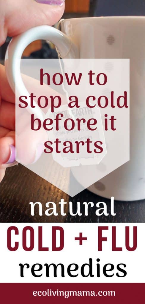 How to naturally fight off a cold | Eco Living Mama