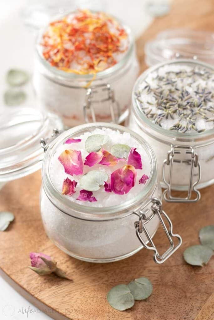 How to Make Bath Salts – 16 Recipes You Can DIY at Home | Eco Living Mama